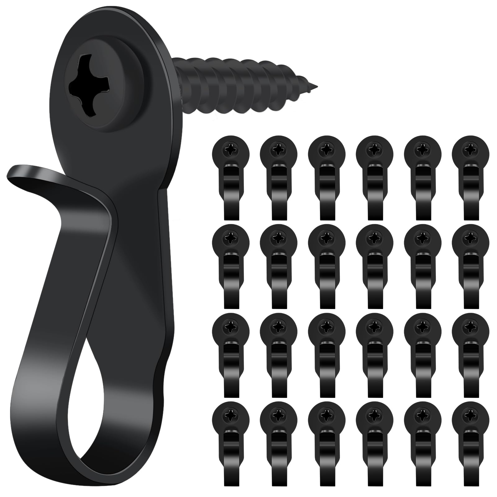 Amazon.com: 24 Pack Christmas Light Clips Hooks,Light Hooks for Outdoor ...