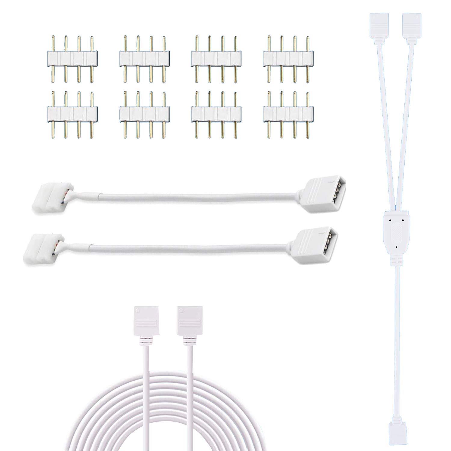 Buy LED Strip Y Splitter LED Strip Extension Cable 2m Led Strip buy-led-strip-y-splitter-led-strip-extension-cable-2m-led-strip