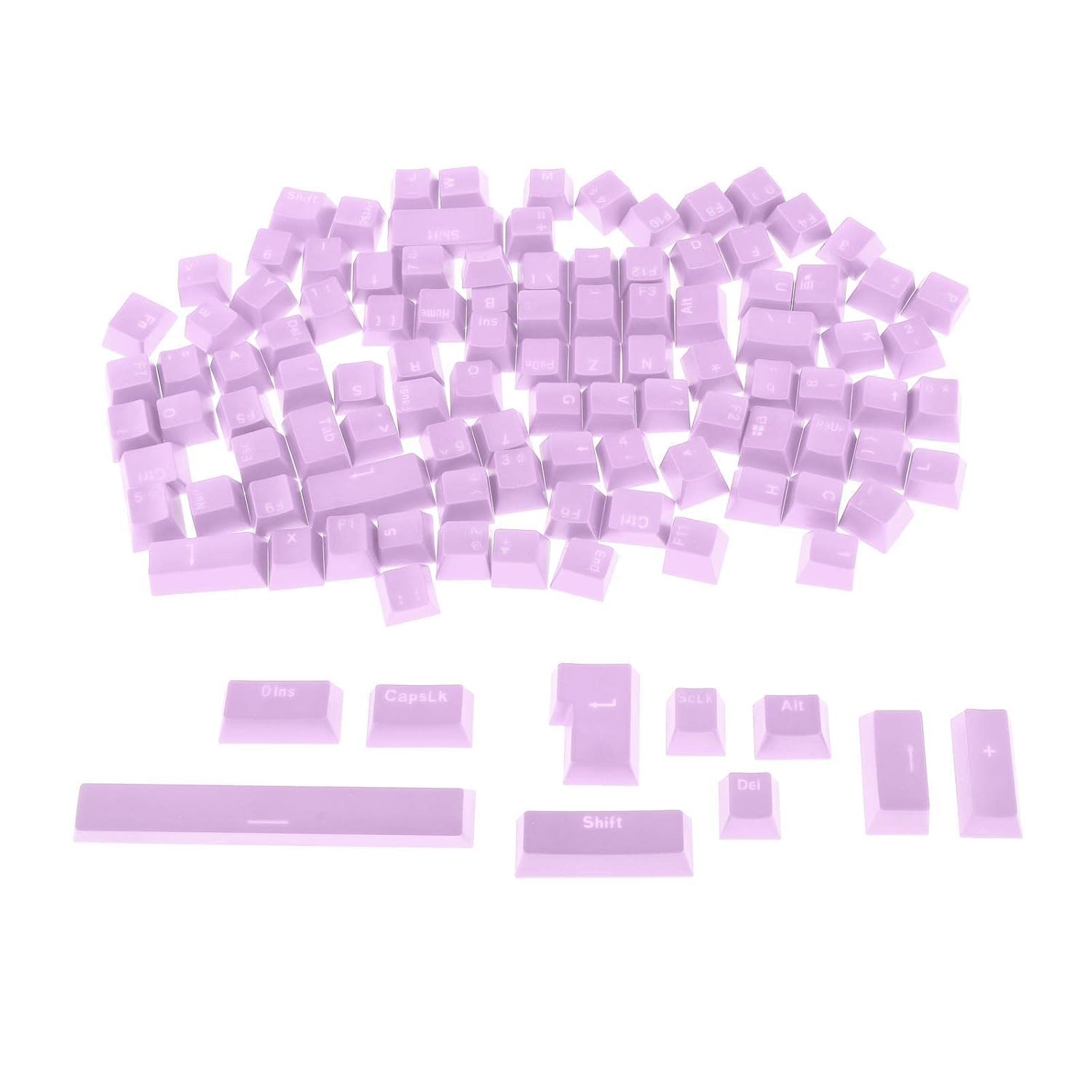 Amazon.in: Buy 108-Key ABS Translucent Keycaps Key Cap for Mechanical ...