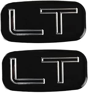 Amazon.com: 2pcs LT Emblems 3D Sticker Nameplate Replacement for 99-07 ...