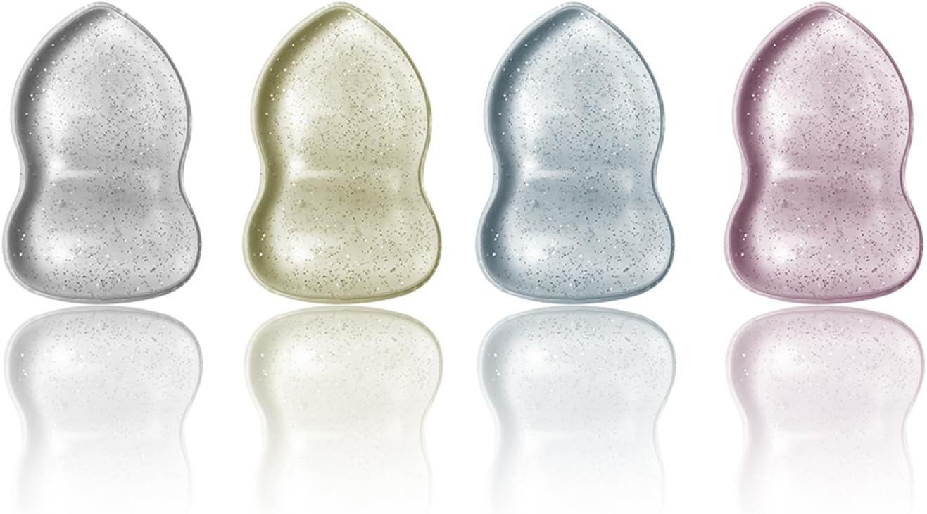PROFUSION Cosmetics Silicone Make Up Sponge Glitter Collection 4 Pack ...