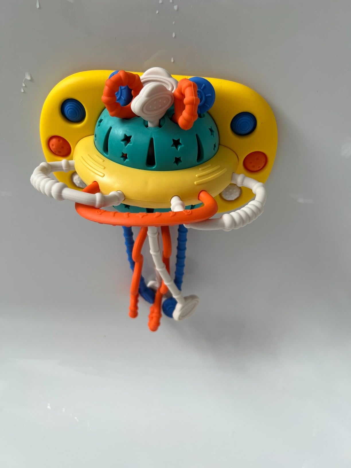 Montessori Silicone Pull String Toys, High Chair Toys with Suction Cup ...