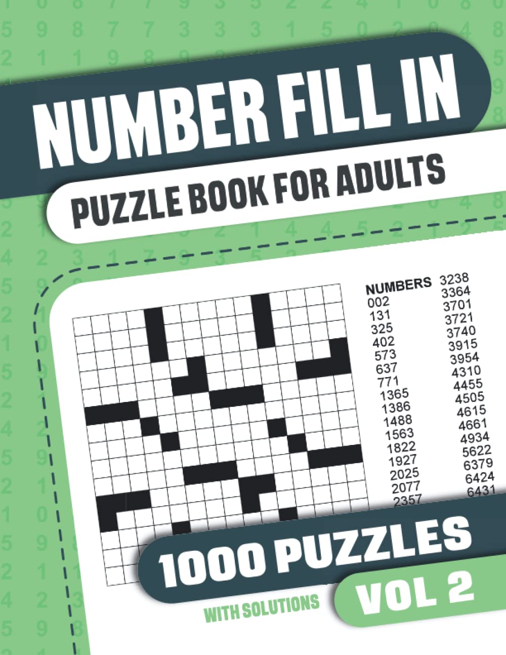 Buy Number Fill In Puzzle Book for Adults: Fill in Puzzle Book with ...