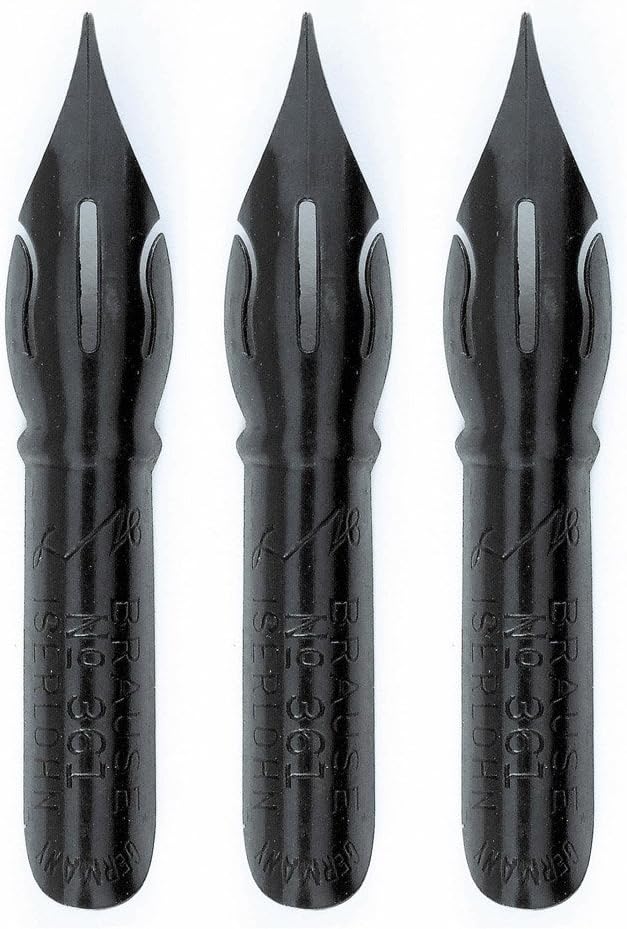 Nikko Manga Pen Nib G-Pen - 3pc : Amazon.co.uk: Stationery & Office ...