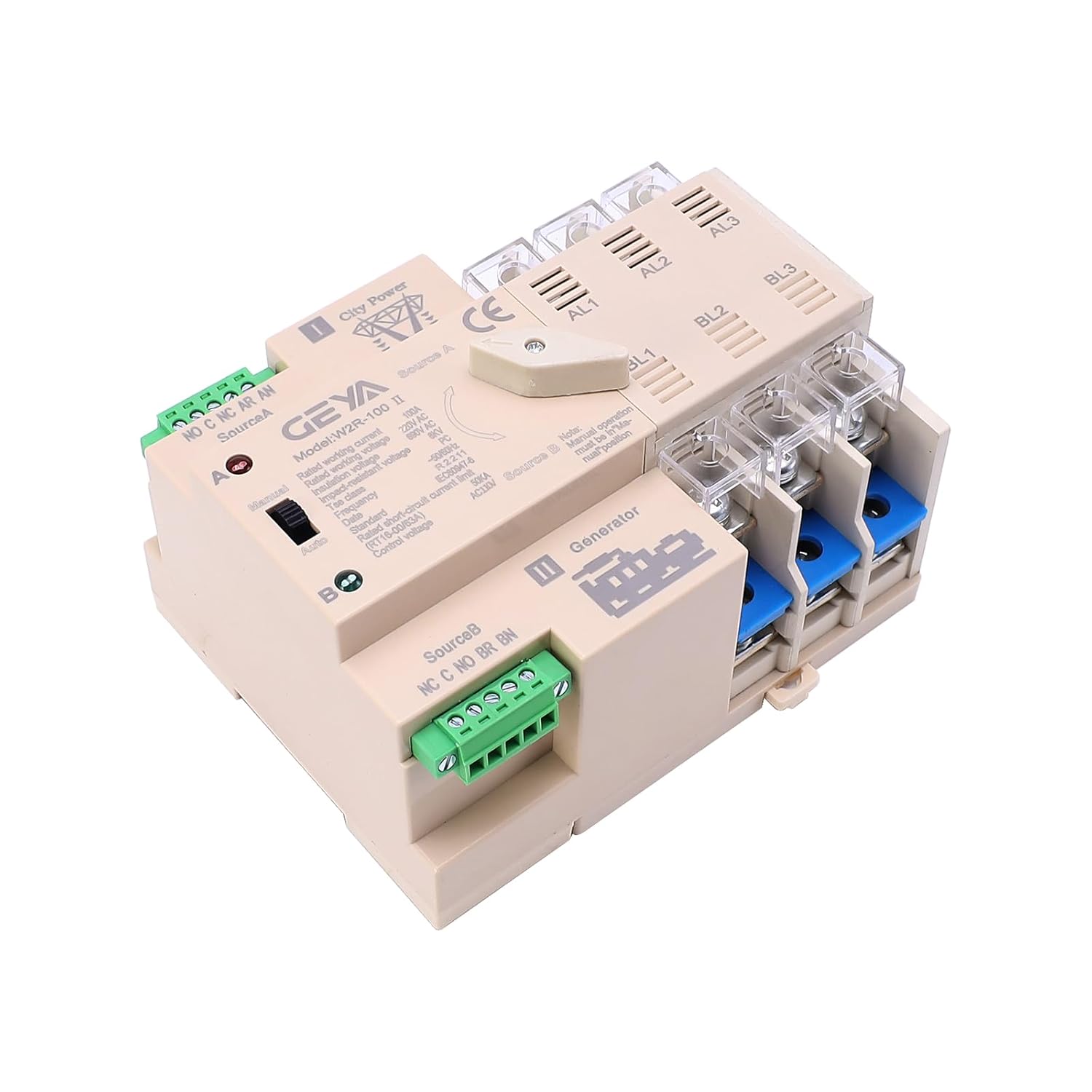 GEYA Mini ATS Automatic Transfer Switch Electrical Australia | Ubuy