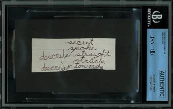 James Dean 1.5x3.5 Handwriting Sample from 5th Grade Notebook JSA Slab ...