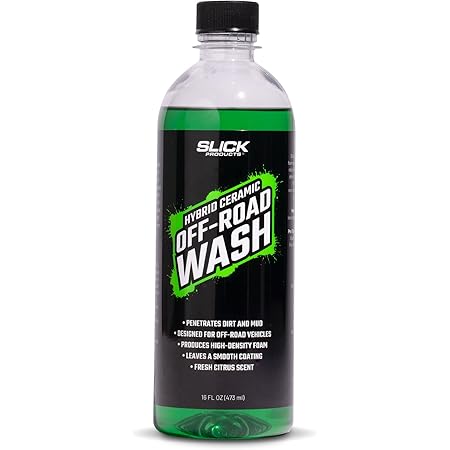 Amazon.com: Slick Products Off-Road Wash Extra Thick Foaming Cleaning ...