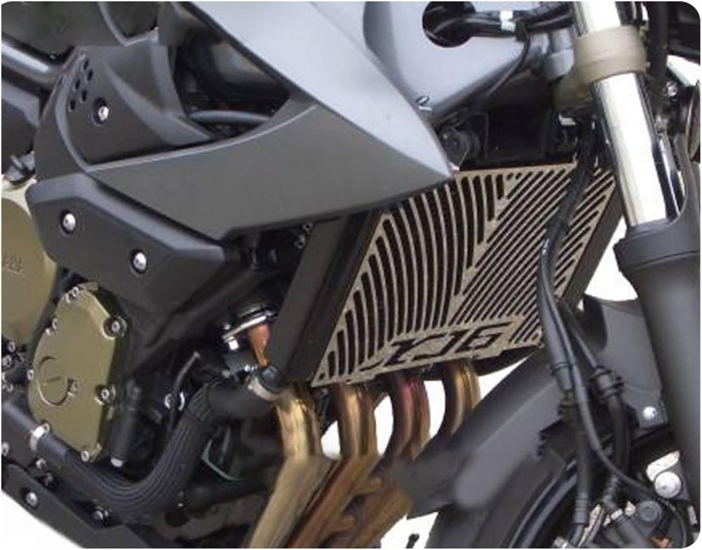 JHETA Powersports Radiator Shrouds Motorcycle Radiator Grill Guard ...