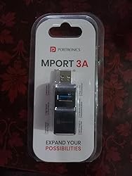 Portronics Mport 7 USB Hub (7-in-1), Multiport Adapter with Dual ...