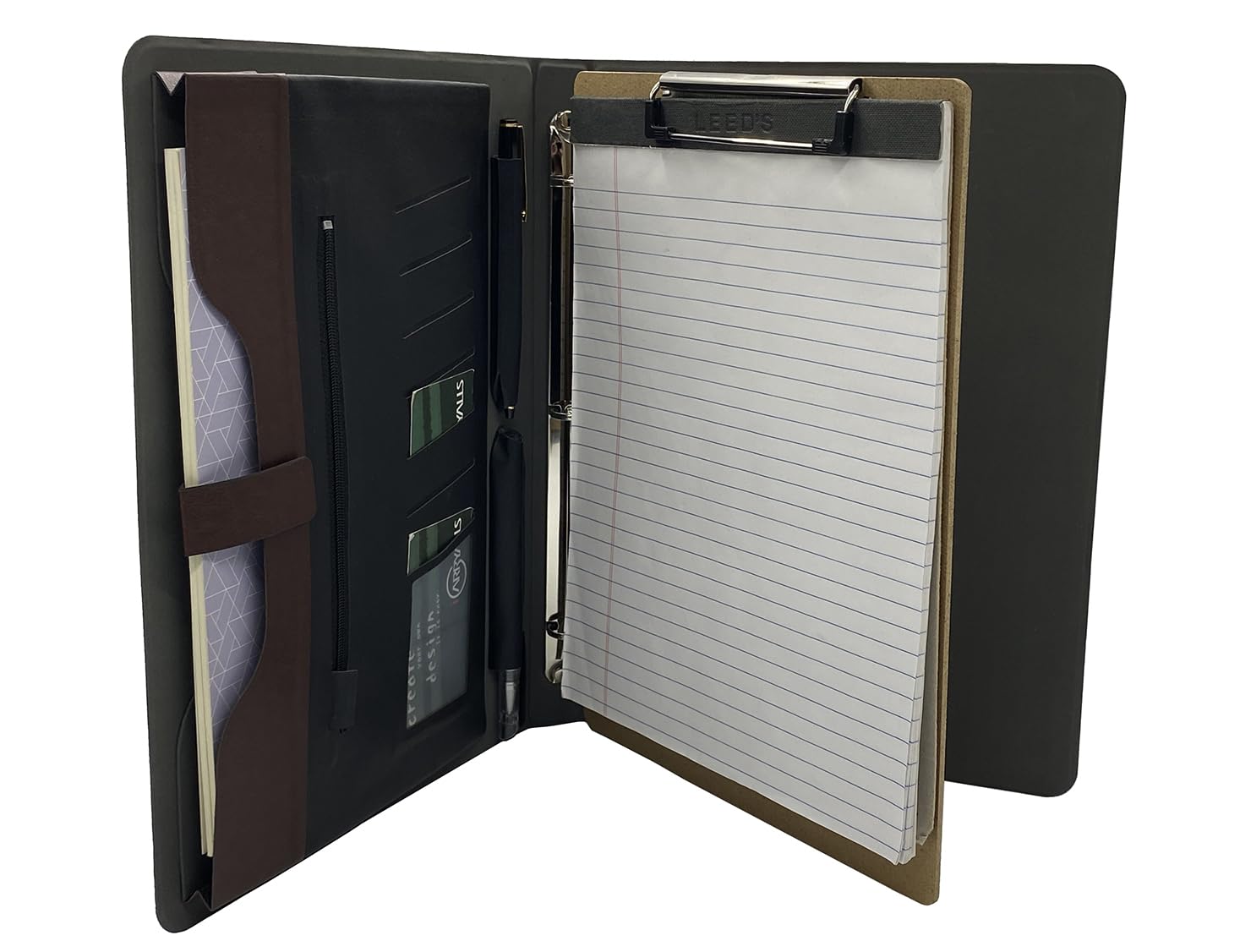 Angel Wings Binder 3-Ring Binder With Clipboard - 1.5 Inch Round Rings ...