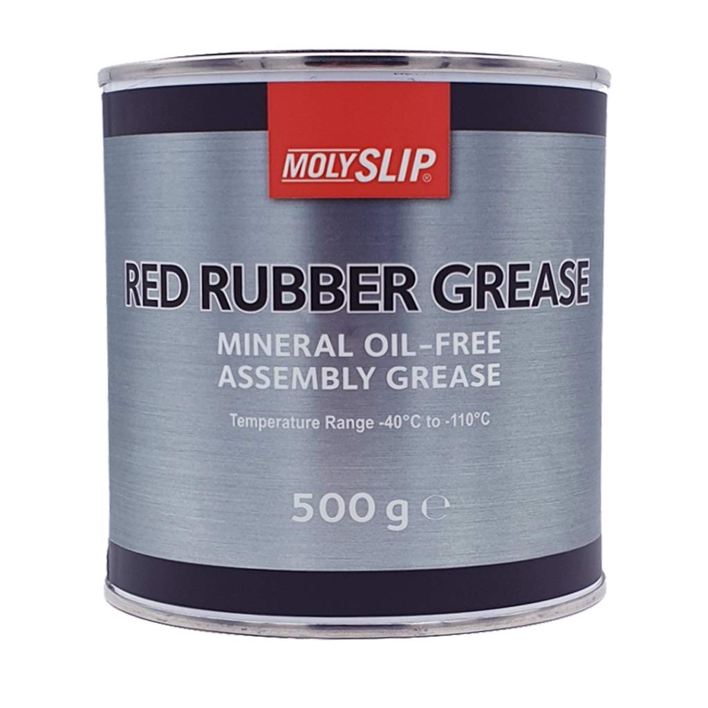 MOLYSLIP RED RUBBER GREASE : Amazon.co.uk: DIY & Tools