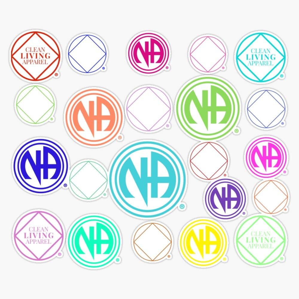 Amazon.com - Colorful NA Symbols and Logos Narcotics Anonymous Gift ...