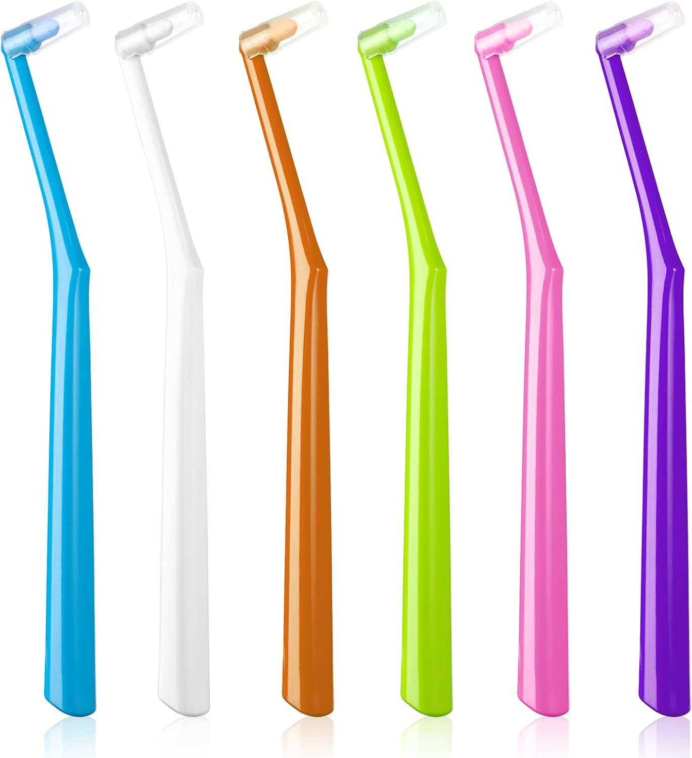 Amazon.com : Fregum End Tuft Toothbrush for Orthodontic, Soft Bristles ...