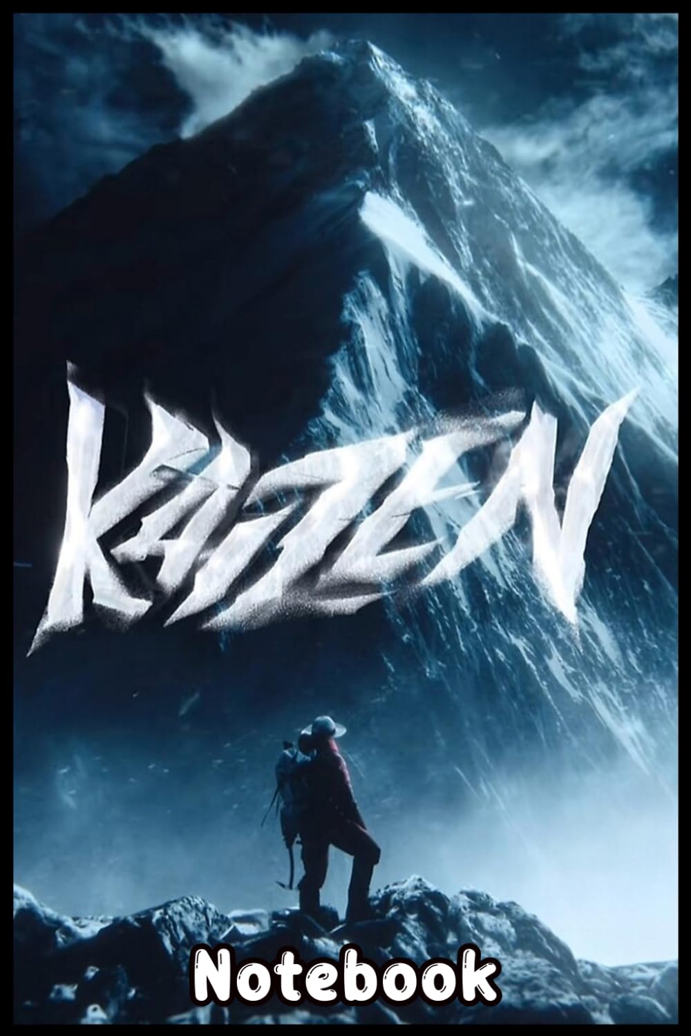 Kaizen - Inoxtag 1 year to climb Everest Notebook: 110 Pages of 6" x 9 ...