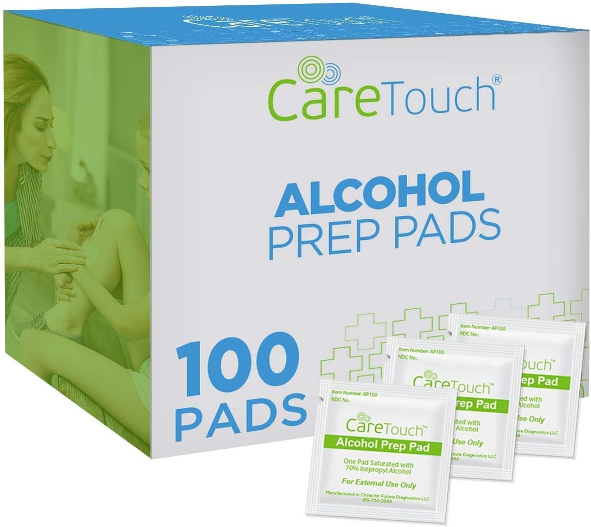Amazon.com : BH Supplies Alcohol Prep Pad Sterile, Medium 2-Ply, 200 ...
