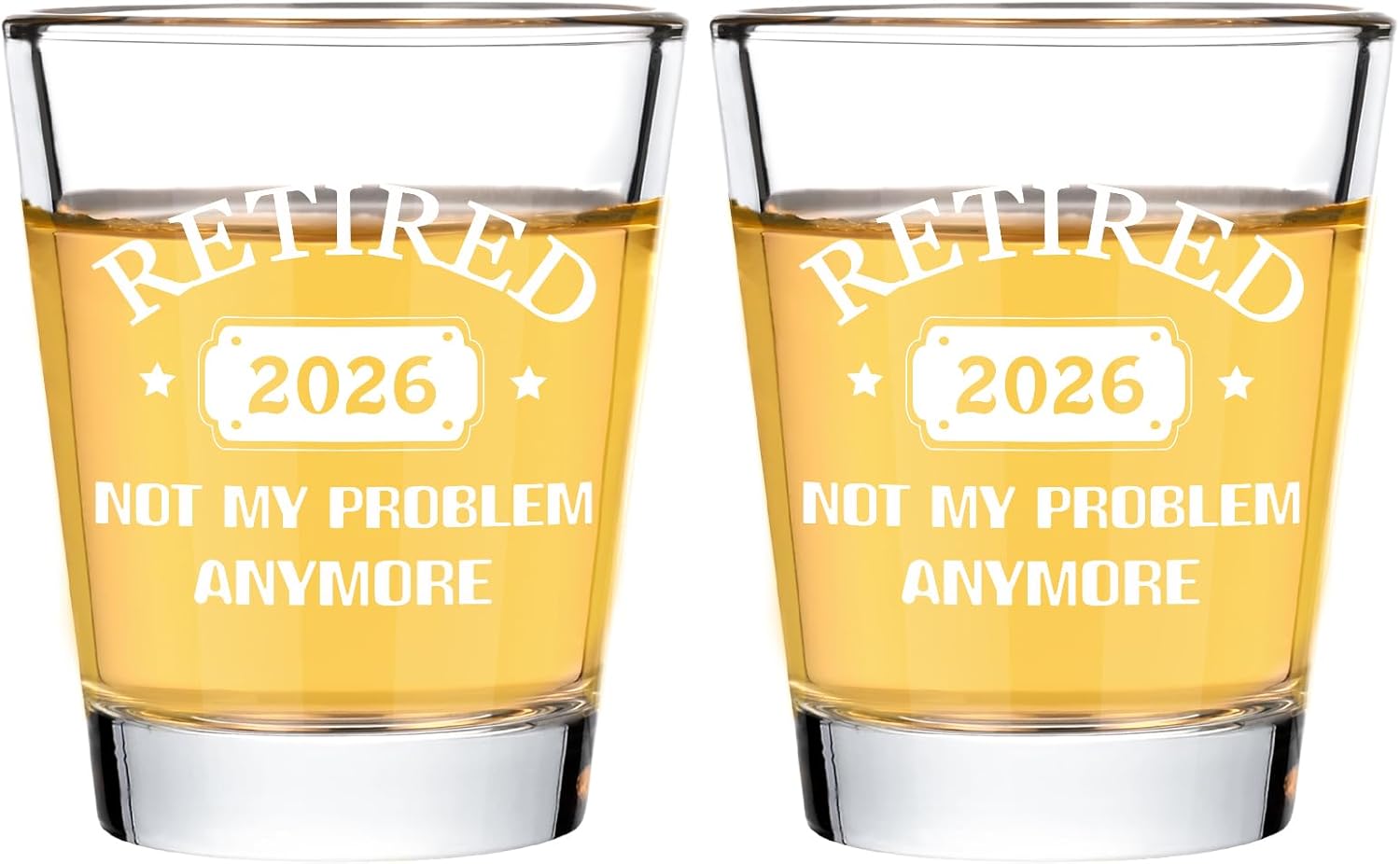 Futtumy Retirement Gifts for Men Women, Retired 2026 Not My Problem ...