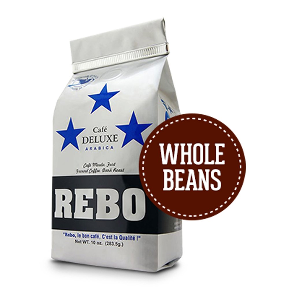 Amazon.com : Cafe REBO - Deluxe Roasted Whole bean Coffee, REBO Coffee ...