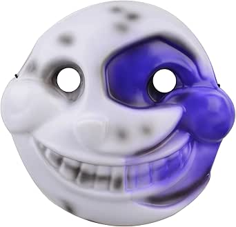 Amazon.com: Halloween Sun Moon Mask Adult Costume Cosplay for Game Fans ...