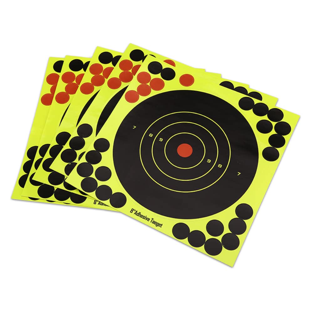 Amazon.com : 100 Pcs 8" Self Adhesive Splatter & Reactive Shooting ...