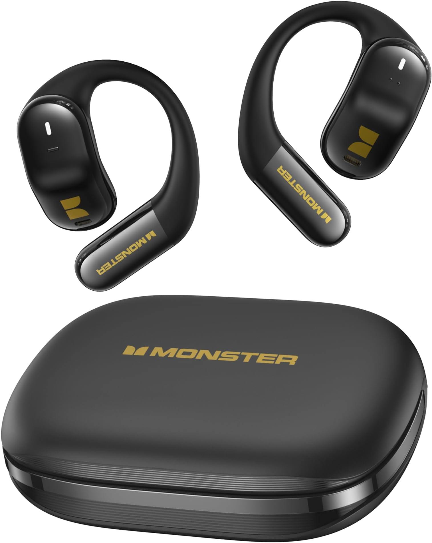 Monster Open Ear AC326 Headphones, Bluetooth 6.0 Wireless Earbuds with ...
