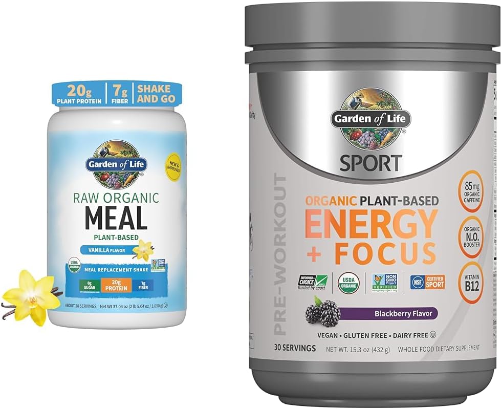 Amazon.com: Garden of Life Vegan Protein Powder - Raw Organic Meal ...