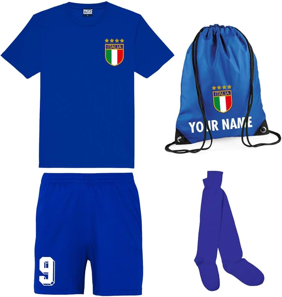 Amazon.co.uk: boys italy football kit