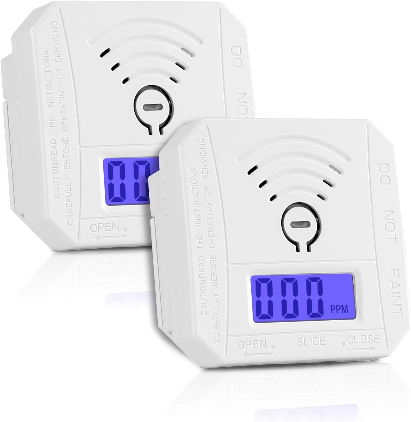 Carbon Monoxide Detector,CO Gas Monitor Alarm Detector,CO Sensor with ...