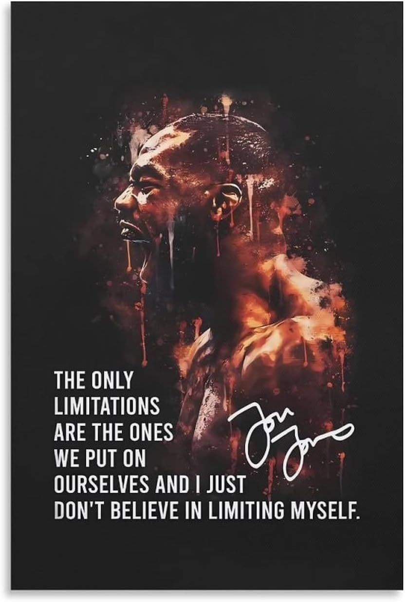 Amazon.com: Posters for Men Jon Jones Comprehensive Fighting Poster ...