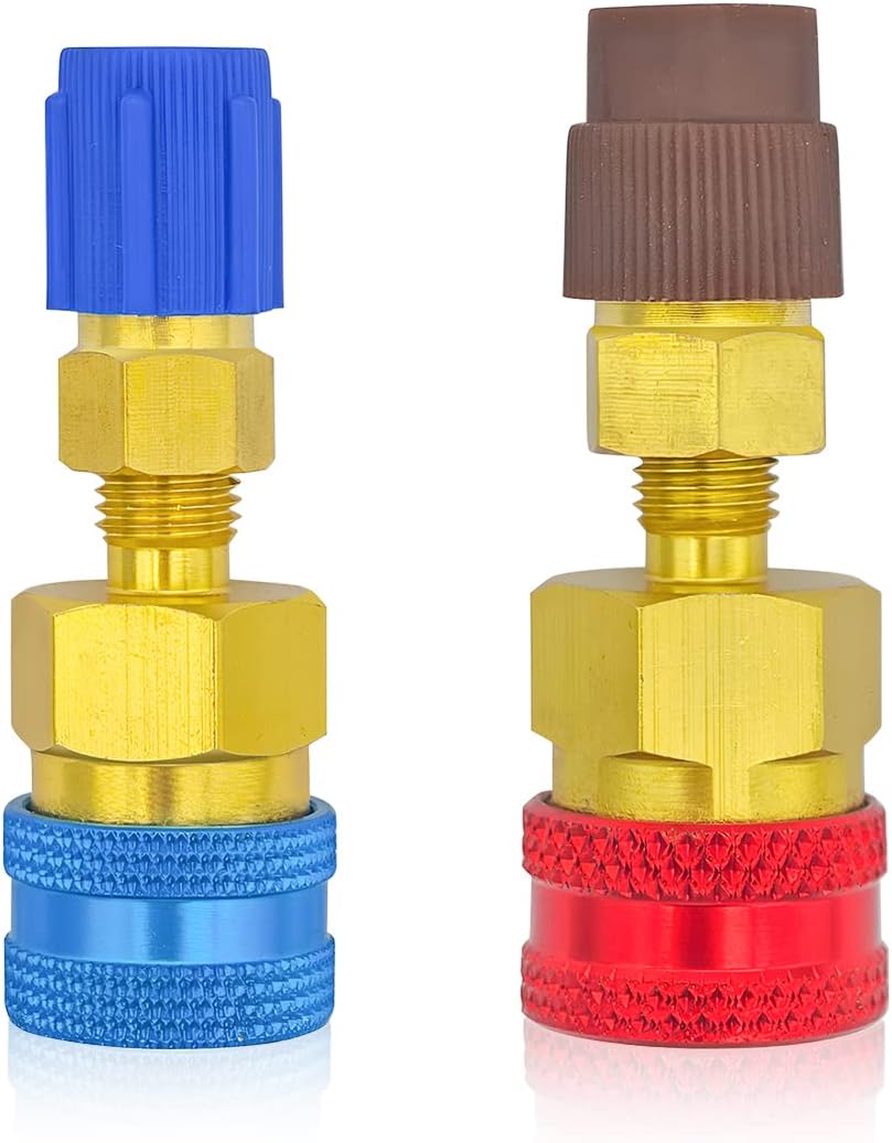 TSUGAMI R1234YF Quick Couplers Kit, R1234YF to R134A Conversion Kit ...