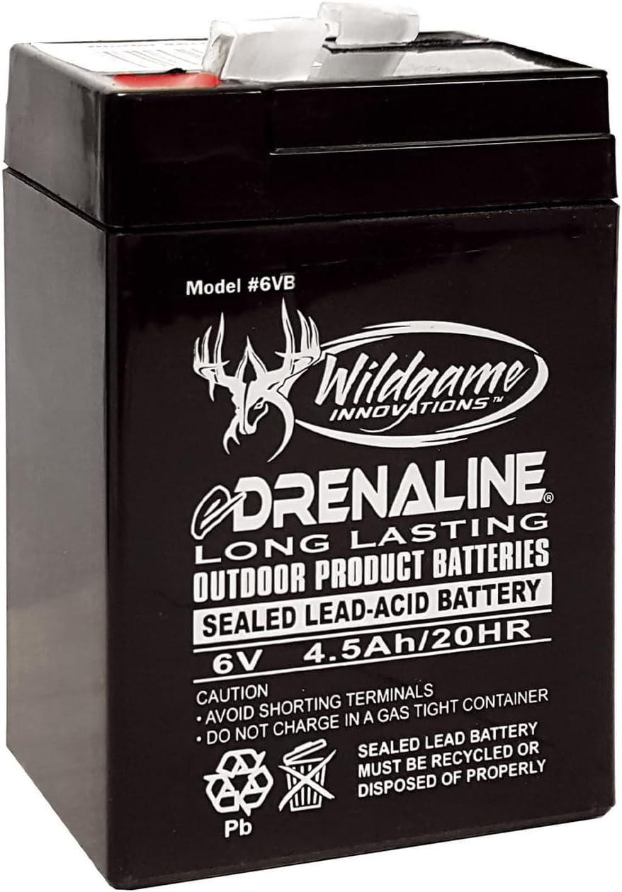Wildgame Innovations 6V EDRENALINE Rechargeable Battery : Amazon.ca ...