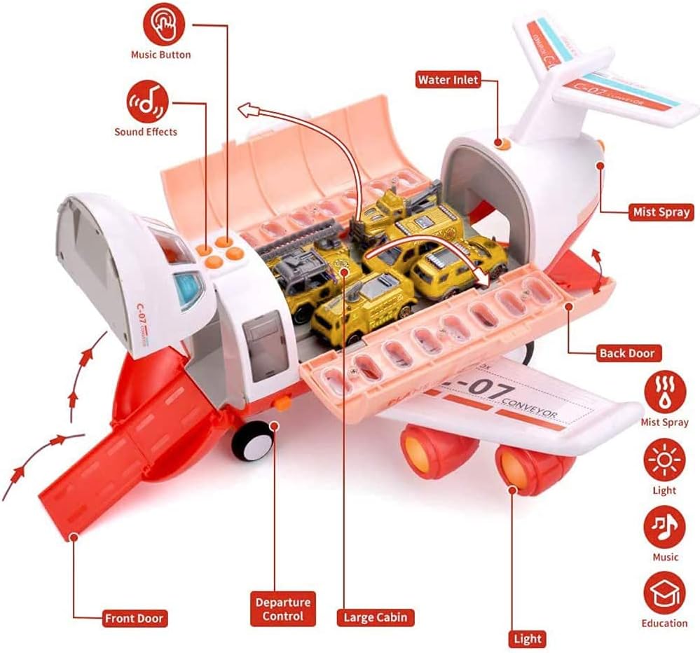 Transport Construction Vehicles Aircraft Toys – Storage Transport ...
