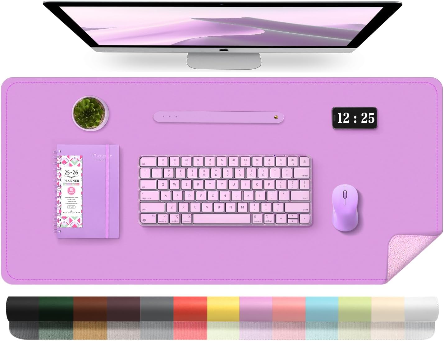 Amazon.com: Flodirise Desk Pad Protector, Office Desk Mat, Large Mouse ...