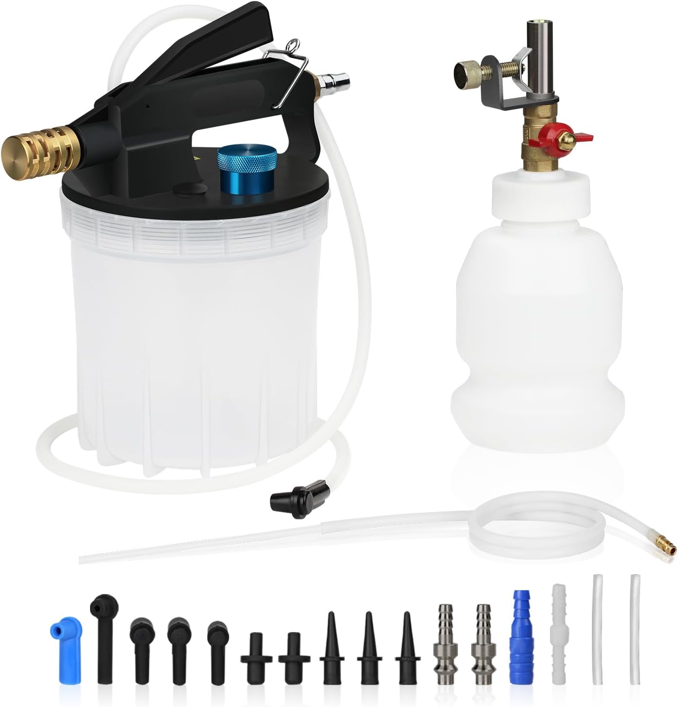 Amazon.com: ROADGIVE Vacuum Brake Bleeder Kit One Person, Pneumatic ...
