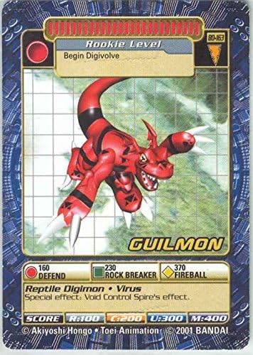 Amazon.com: DIGIMON Guilmon Card : Toys & Games
