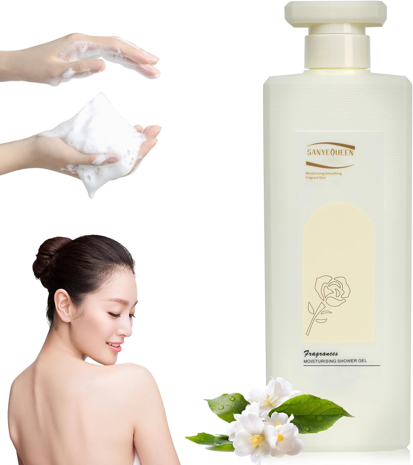 Amazon.com : Perfumed Moisturizing Body Wash,SANYEQUEEN Fragrant Shower ...