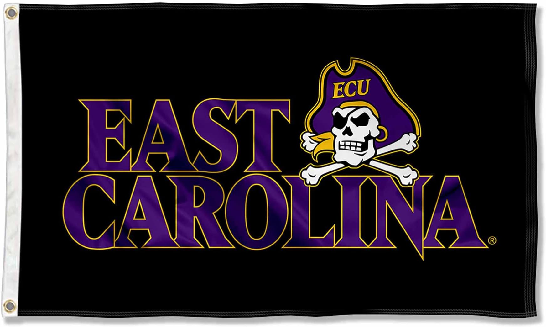 Amazon.com : East Carolina Pirates Pirate Flag : Sports & Outdoors