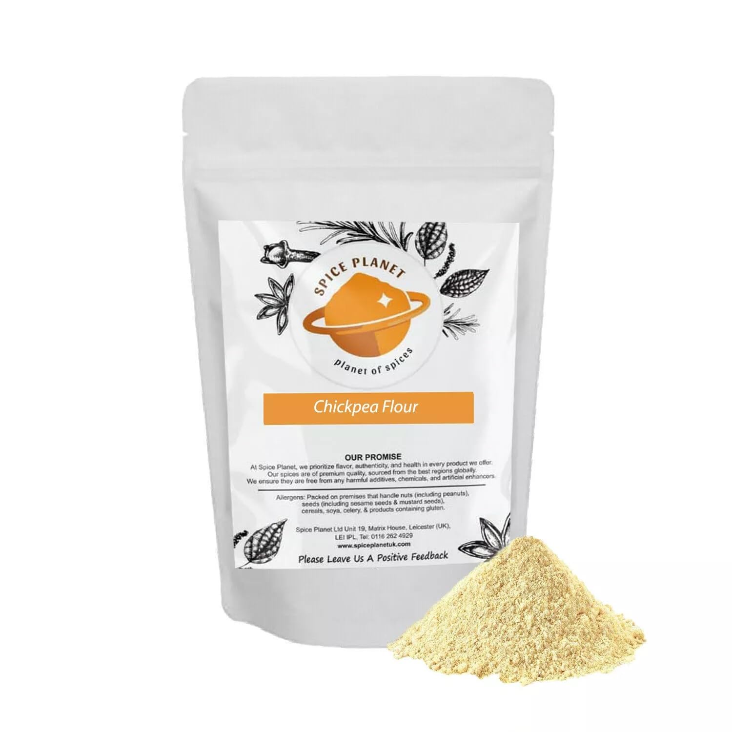 Chickpea Flour | Besan | Gram Flour Premium Quality by Spice Planet ...