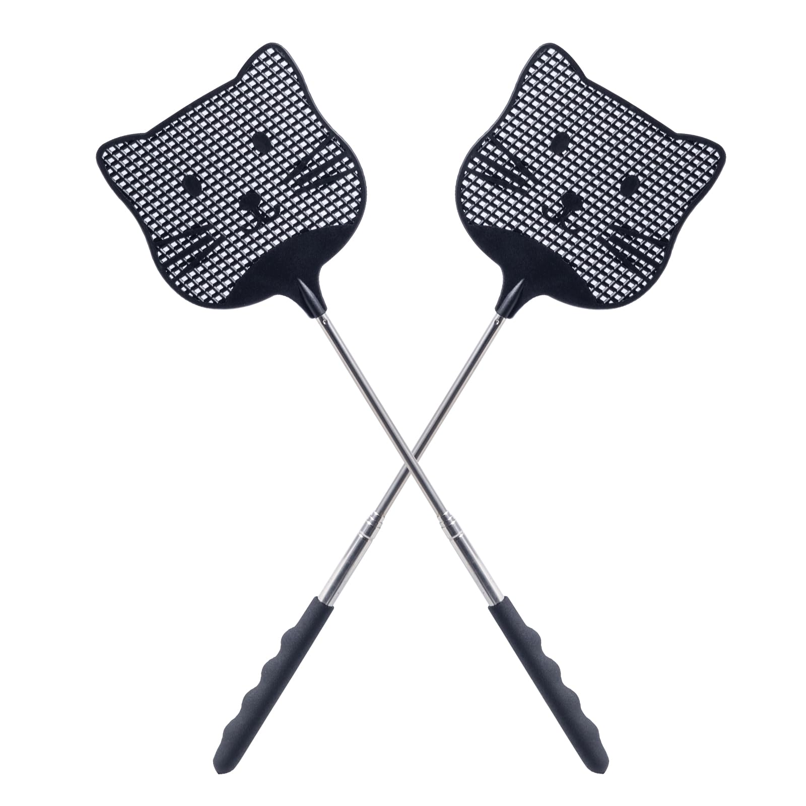 Amazon.com: Staruby 2 Pack Extendable Fly Swatter, 25 inch Long Handle ...