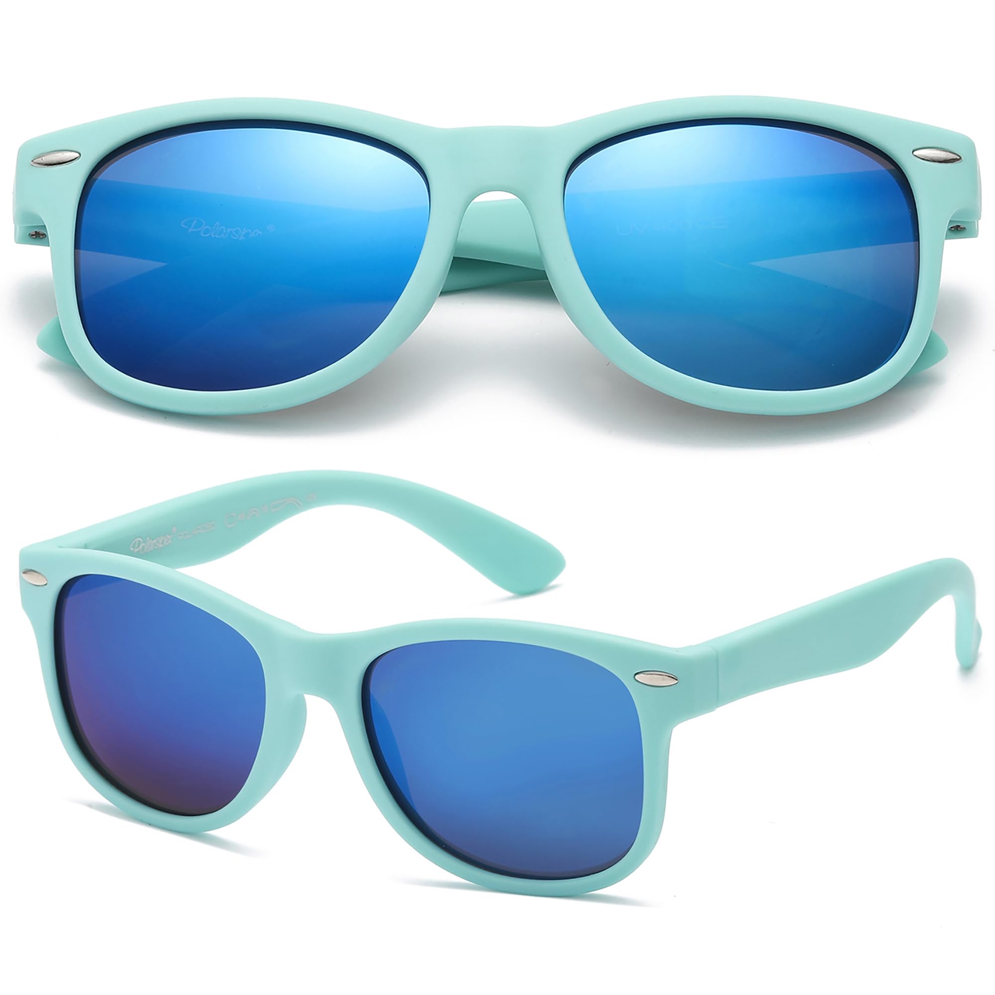 Snapklik.com : PolarSpex Toddler Sunglasses UV Protection Unbreakable Kids Polarized Sunglasses