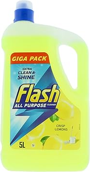 Flash Lemon All Purpose Liquid Cleaner 5L : Amazon.co.uk: Grocery