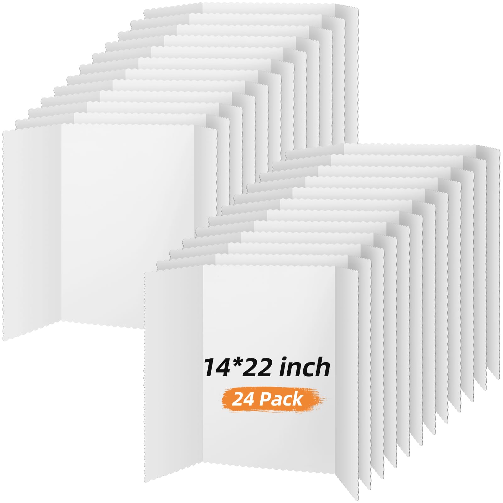 Snapklik.com : Ctosree 24 Pcs Tri Fold Board Bulk, Science Fair Project ...