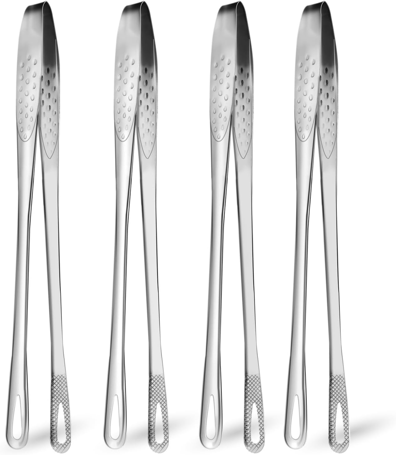 Amazon.com: KALIONE 9.5 inch Kitchen Tweezers BBQ Tongs Korean and ...