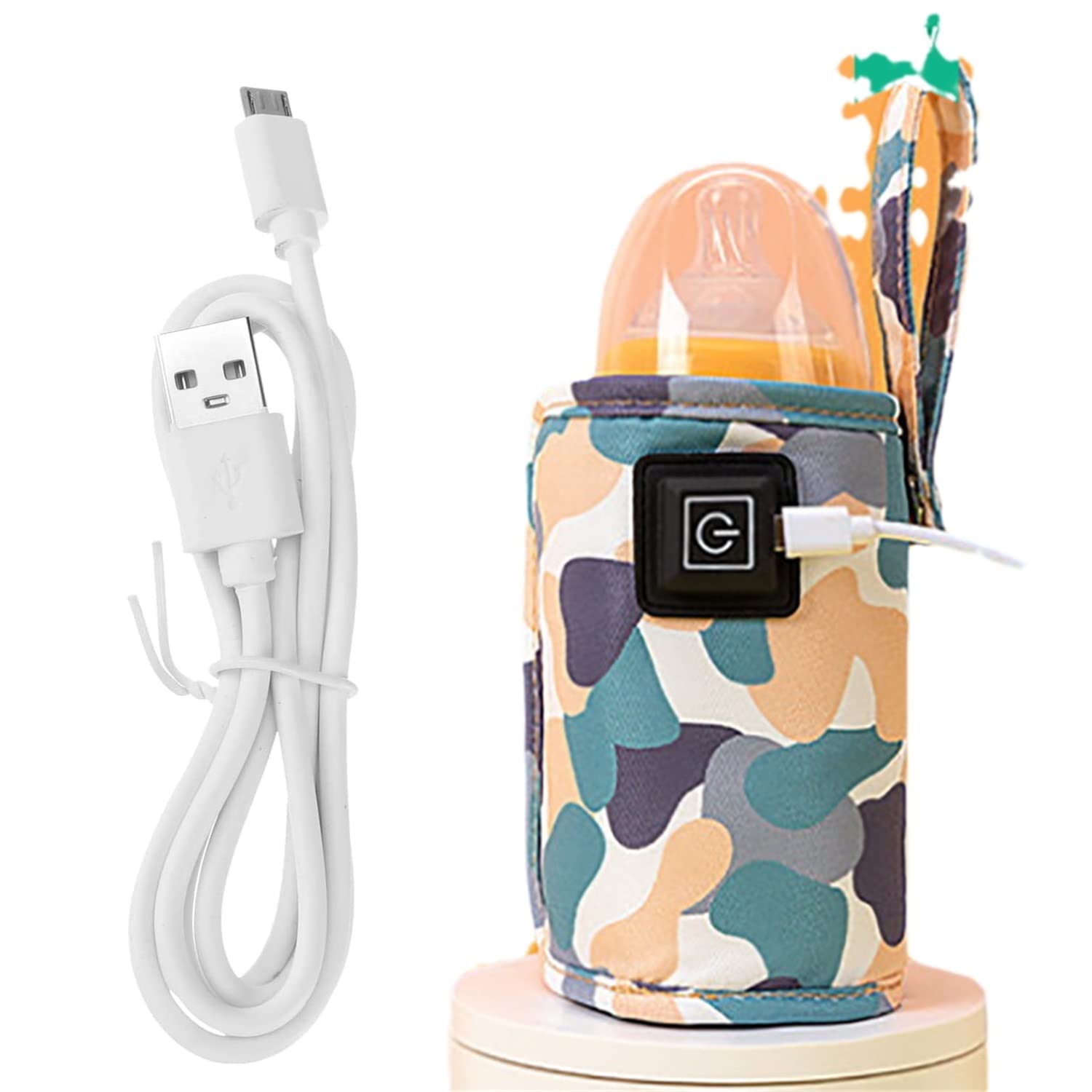 Amazon.com : USB Milk Warmer Bag - 2023 New Fast Bottle Warmer for ...