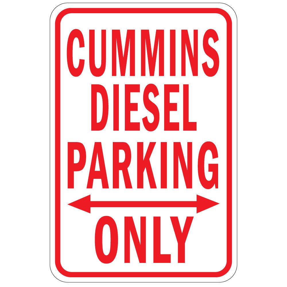 Cummins Warning Stickers