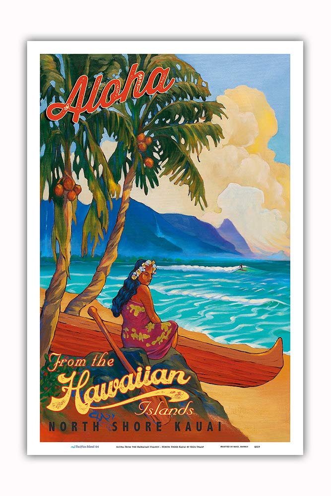 Vintage Hawaiian Print