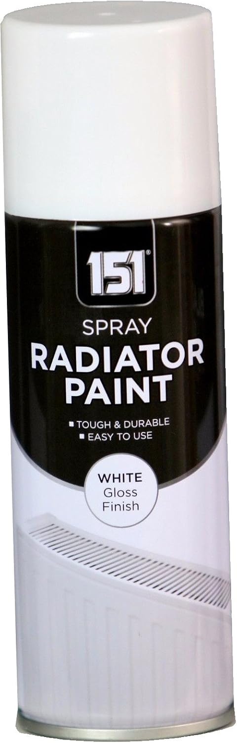 White Gloss Finish Radiator Spray Paint : Amazon.co.uk: DIY & Tools