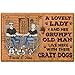 Amazon.com: Personalized A Lovely Lady and Her Grumpy Old Man Live Here ...
