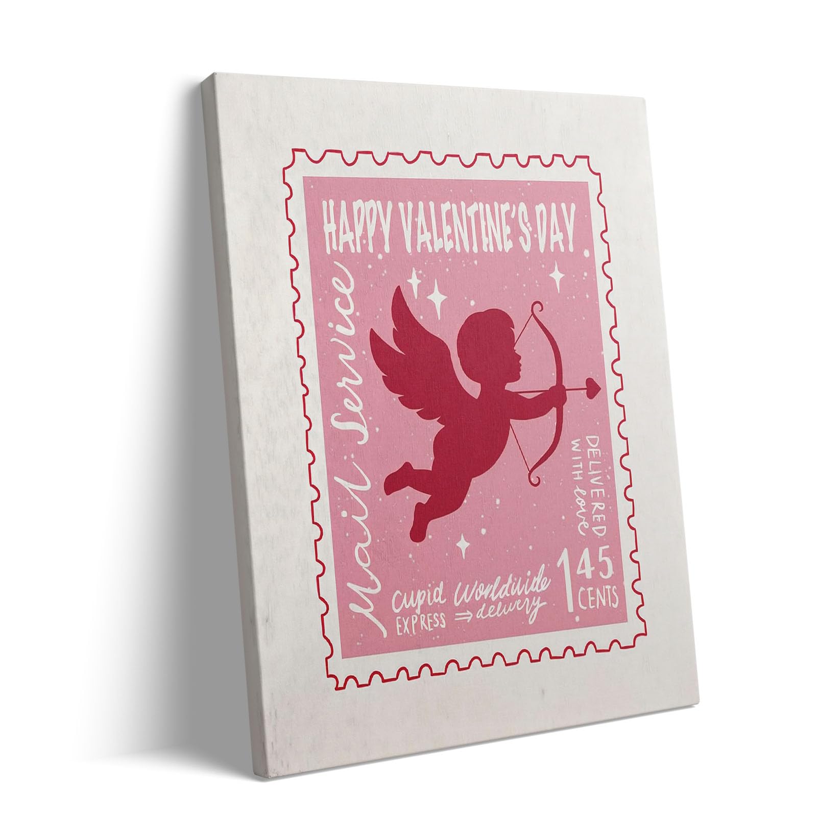 Amazon.com: Valentine's day Canvas Wall Art Decor - Vintage Cupid ...