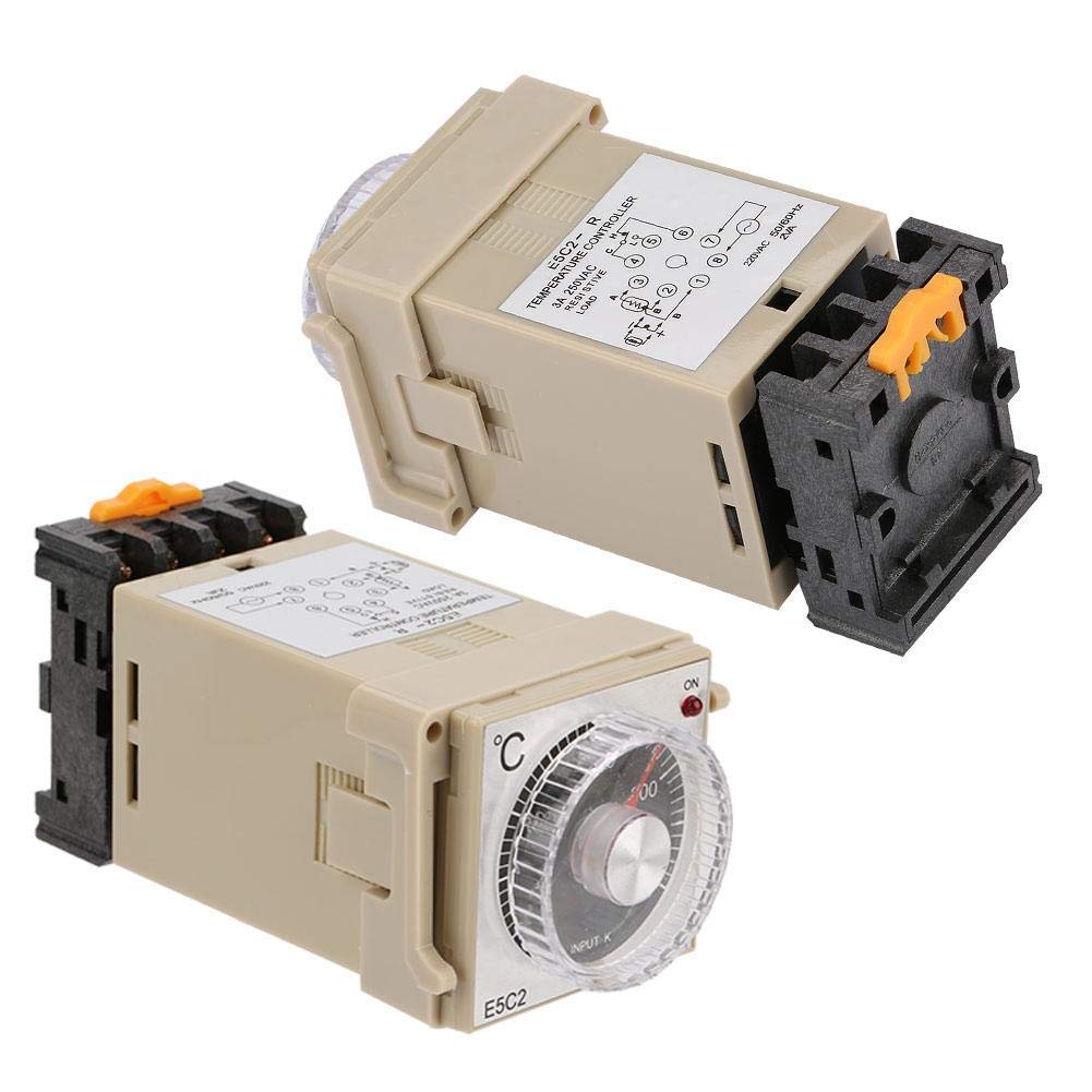 Buy LONGJUAN-C Tool Temperature Controller,Analog Dial Thermostat ...