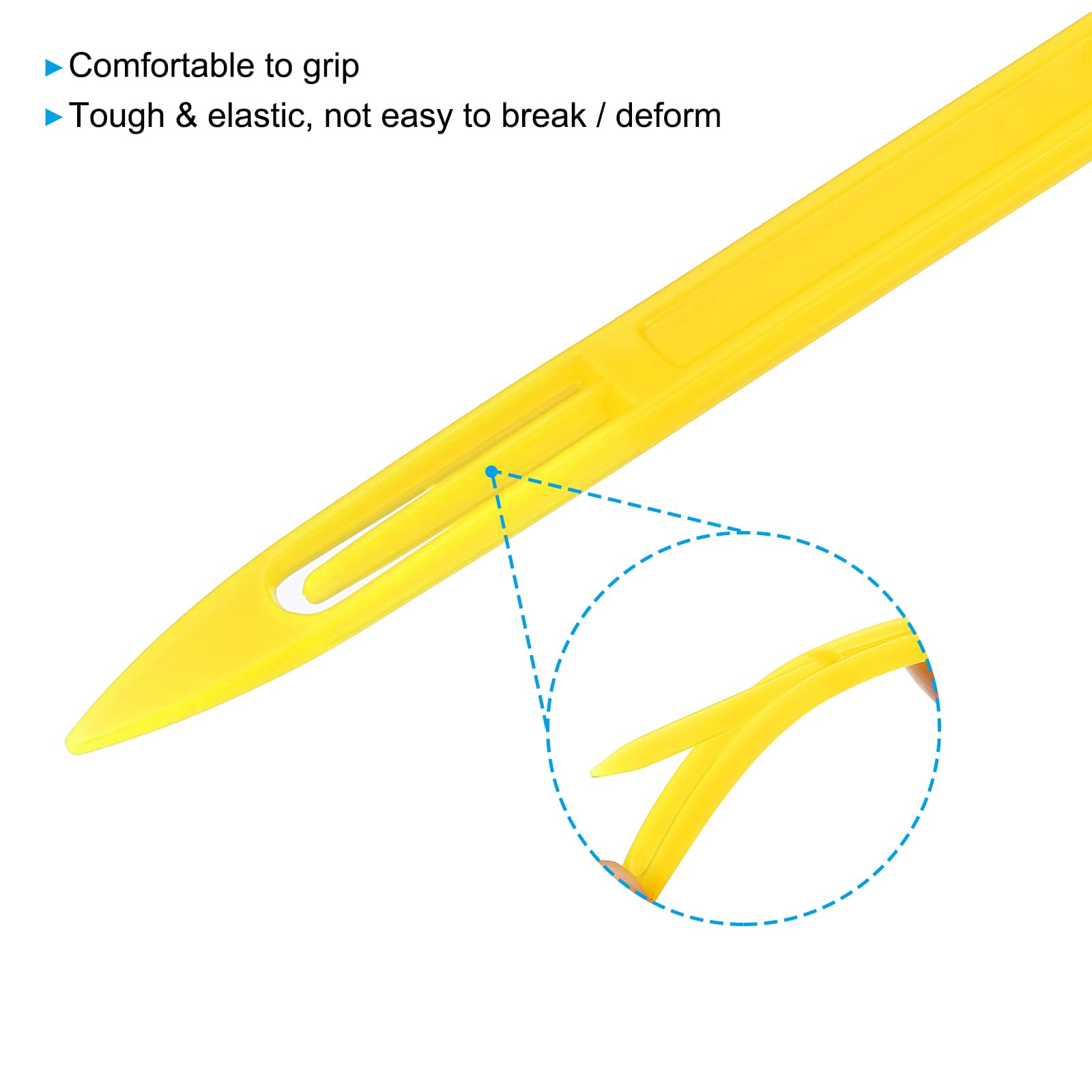 Net Mending Plastic Netting Needle Shuttle - Fishing Net Repair Tool ...